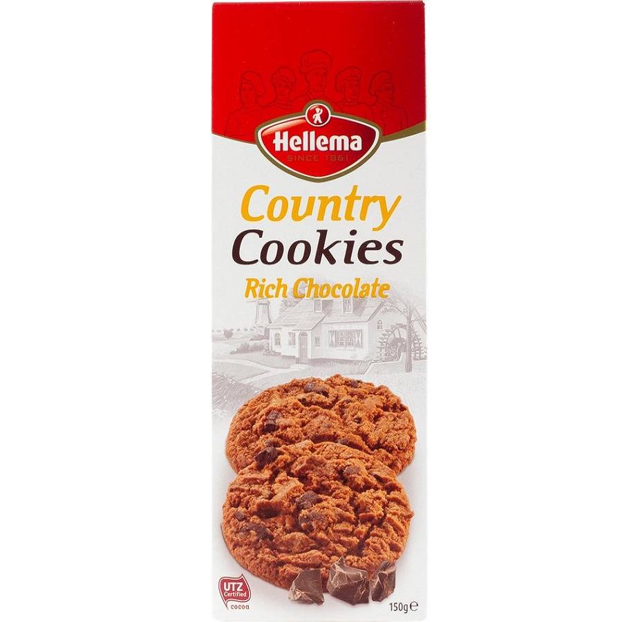 Auchan - Country cookies chocolat riche 150g
