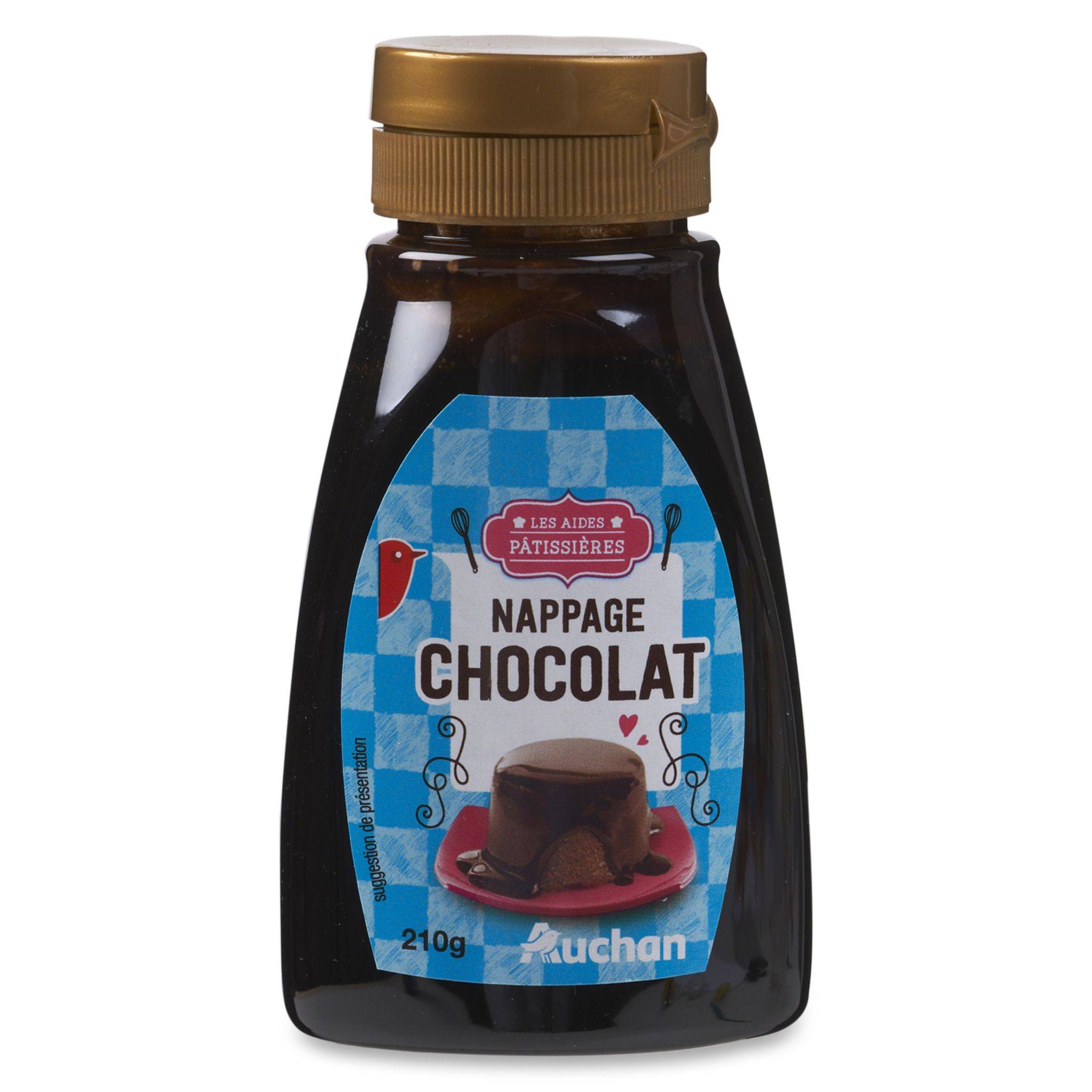 Auchan - Nappage chocolat 210g