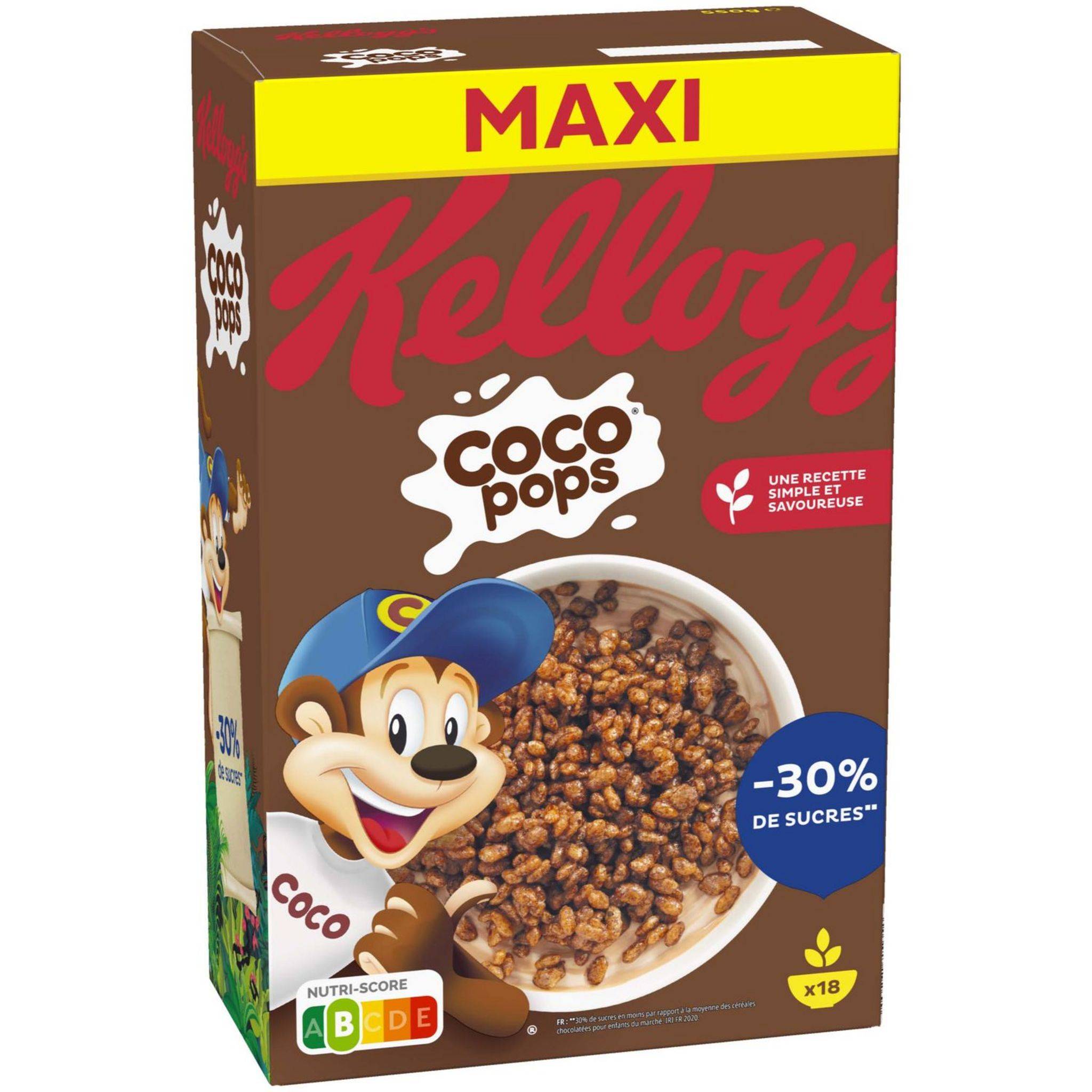 Auchan - Céréales coco pops 550g