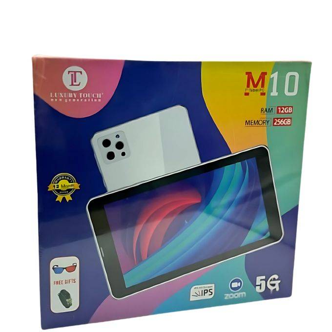 Auchan - Tablette M10 - 7" - 12/256 Gb - Gris - Gadgets Inclus