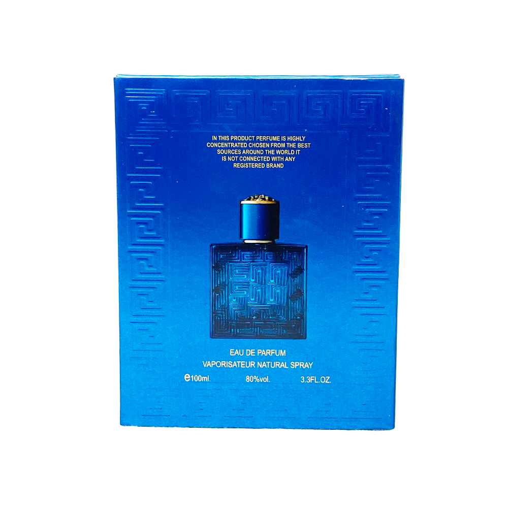 Auchan - Eau de parfum pour homme blue 100ml
