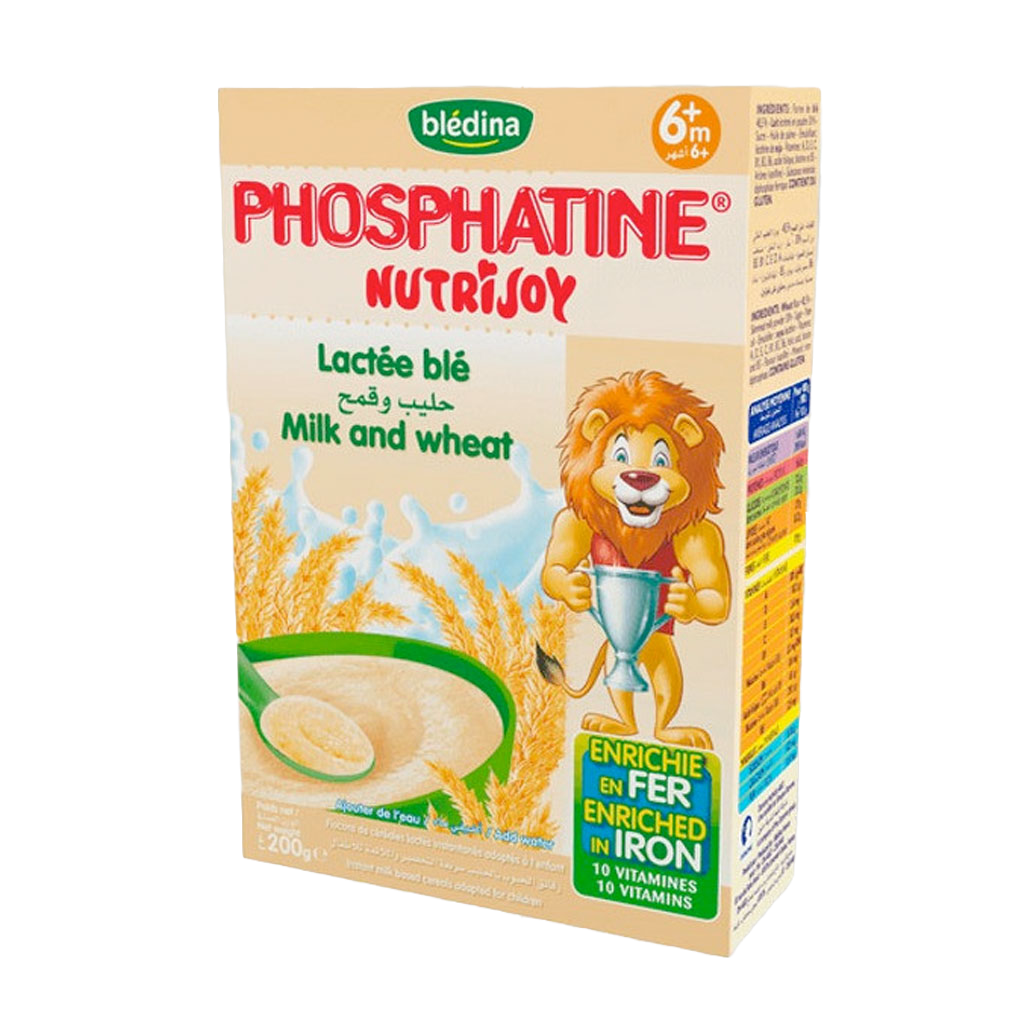 Auchan - Nutrijoy flocons de céréales lactée blé 200g